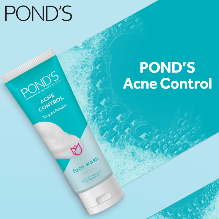 Ponds Acne Control Face Wash - 50G - Glowfy Pakistan