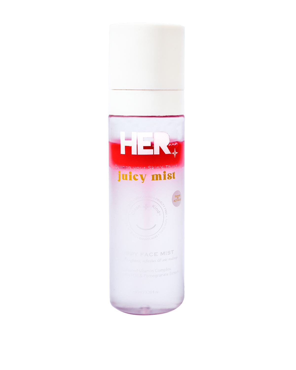 Her Beauty Juicy Mist Peppy Face Mist - Glowfy Pakistan