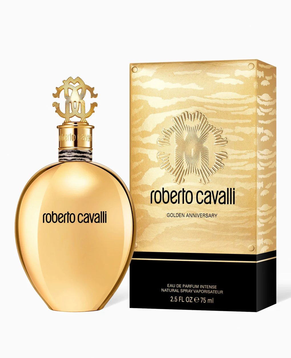 ROBERTO CAVALI GOLDEN ANNIVERSARY INTENSE WOMEN EDP 75ML - Glowfy Pakistan