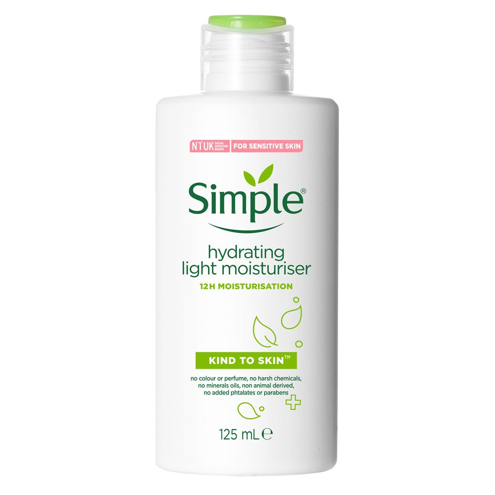 SIMPLE HYDRATING LIGHT MOISTURISER 125ML - Glowfy Pakistan