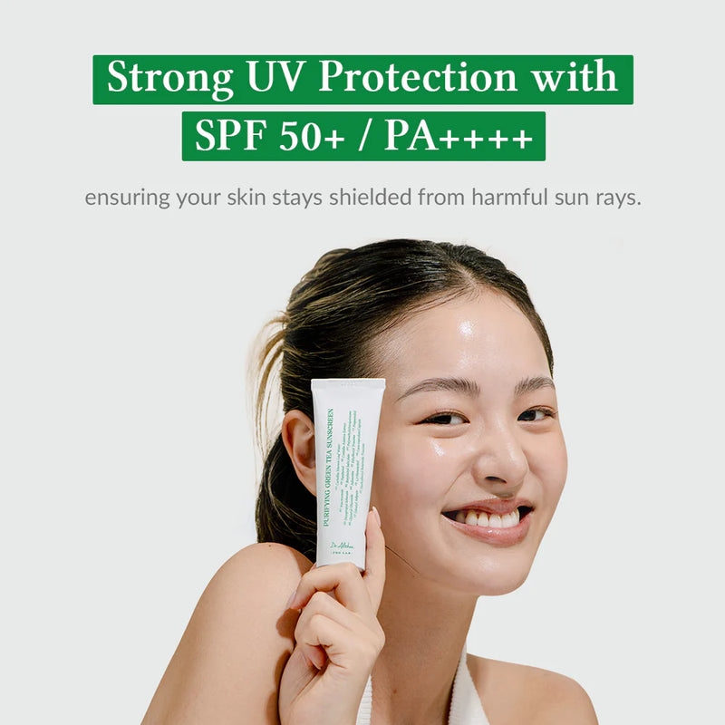 Dr.Althea Purifying Green Tea Sunscreen SPF 50+ PA++++ 50ML - Glowfy ...