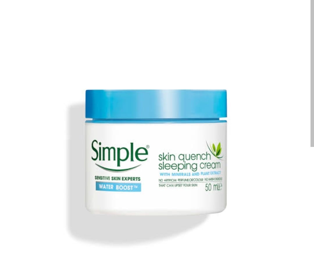 Simple Water Boost Skin Quench Gel Cream - Glowfy Pakistan