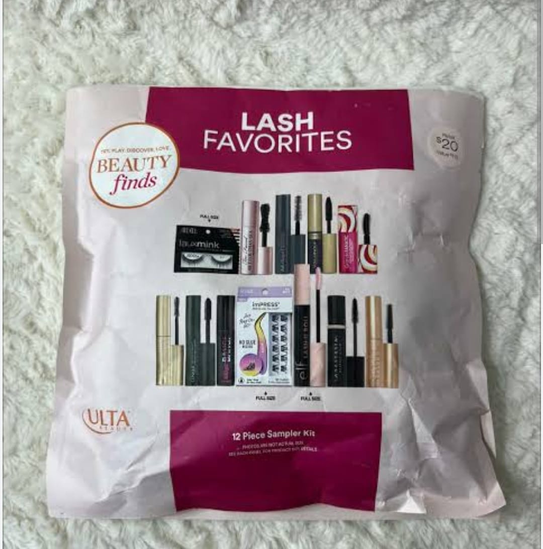 Ulta Beauty Finds LASH FAVORITES 12 Pc Mascara Sample Kit - Glowfy Pakistan